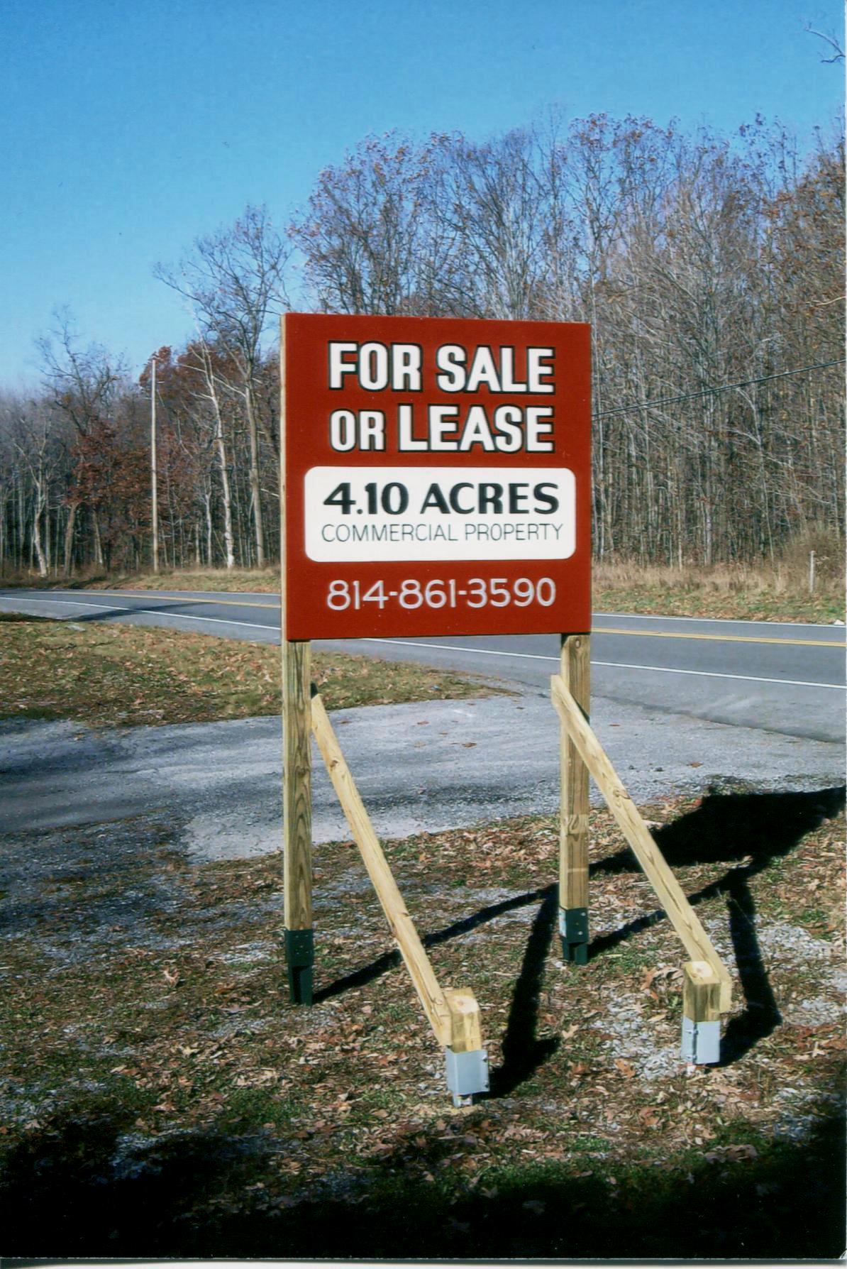 Temporary/Basic/Low-Cost Signage | Lloyd Signs